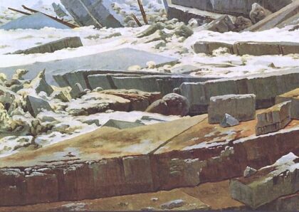 La mer de glace, de Caspar David Friedrich | O-devis.fr